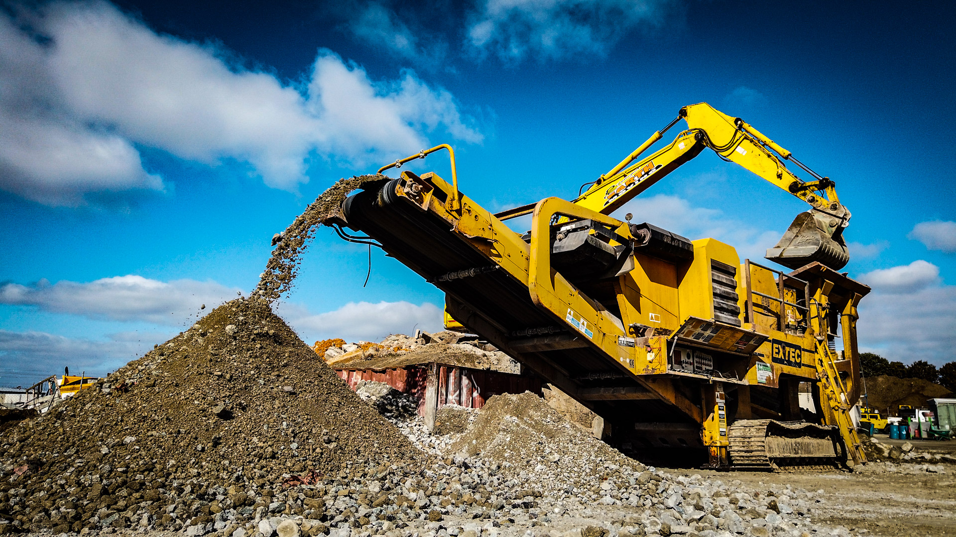 Crushing - Prendergast Earthmoving